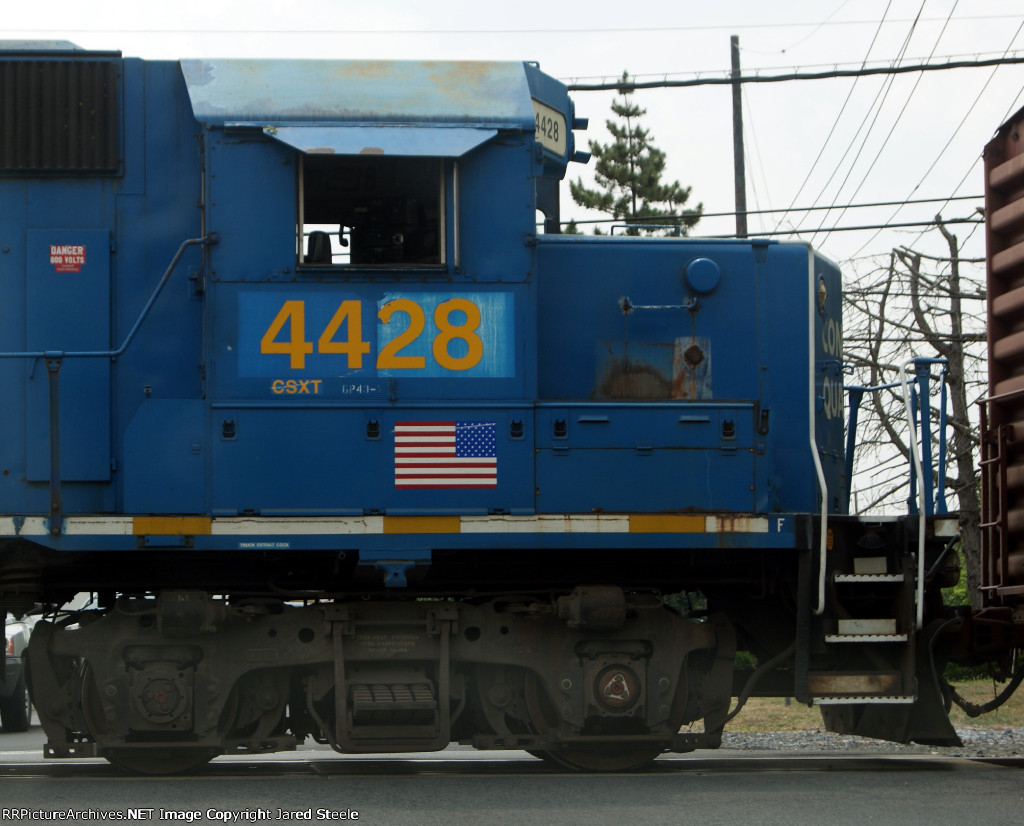 CSX 4428 Cab Shot